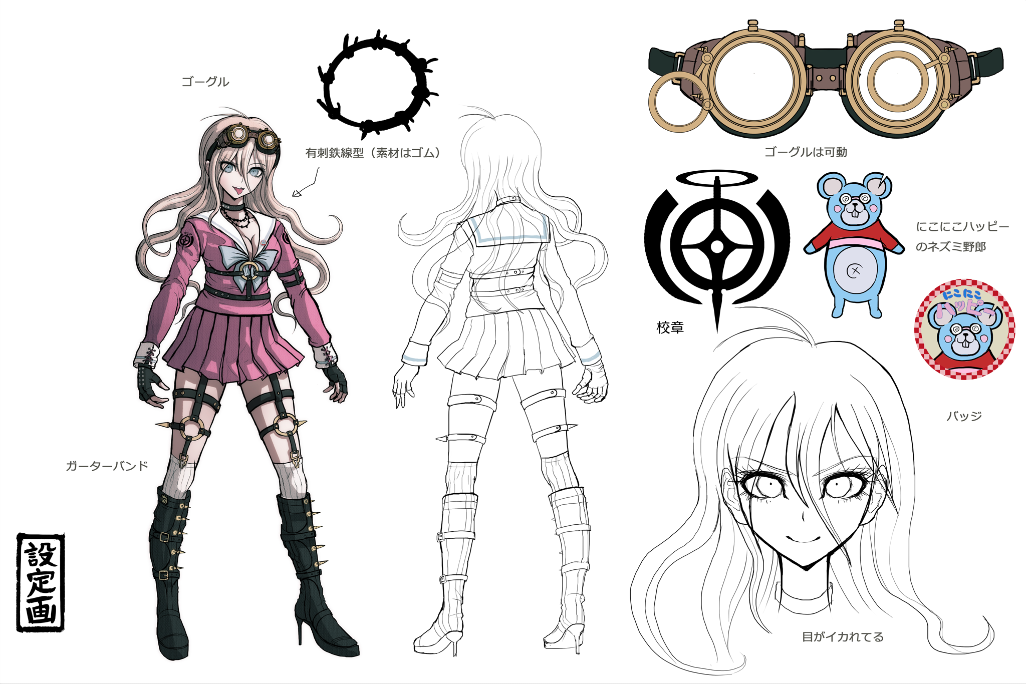 Image Ndrv3 Art Gallery Miu Irumapng Danganronpa Wiki Fandom Powered By Wikia