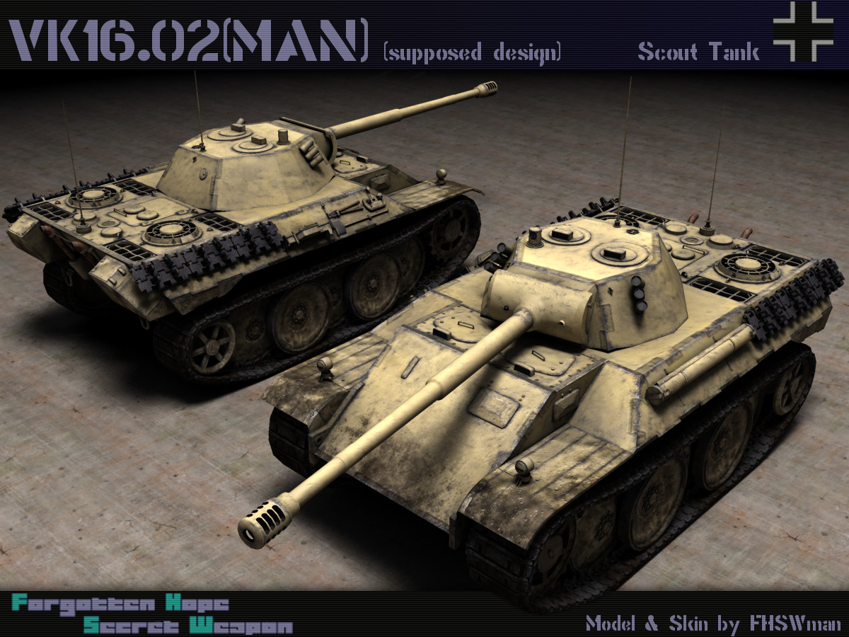VK 16.02 (MAN) | Forgotten Hope Secret Weapon Wiki | Fandom powered by ...