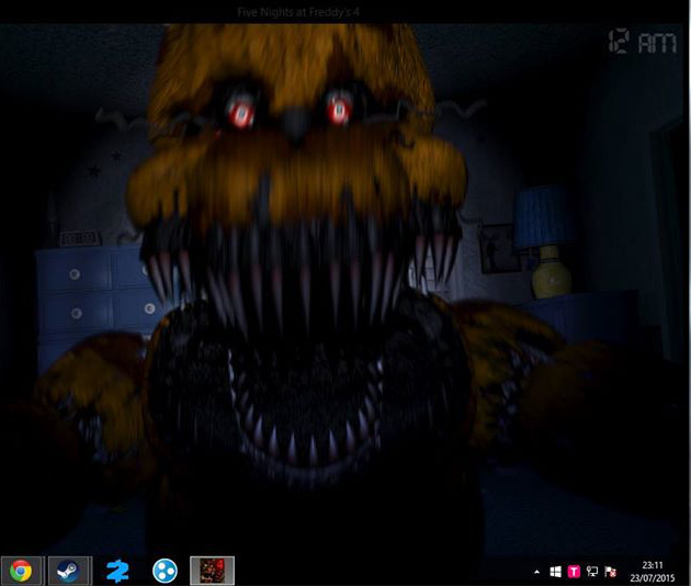 Image Fredbears Jumpscare Five Nights At Freddys Roleplay Wiki