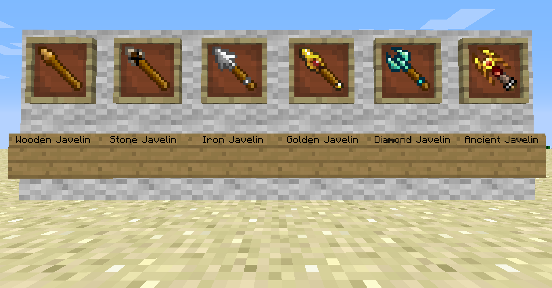 Javelin | Fossils and Archeology Mod Revival Wiki | FANDOM powered by Wikia Javelin | Fossils and Archeology Mod Revival Wiki | FANDOM powered by Wikia