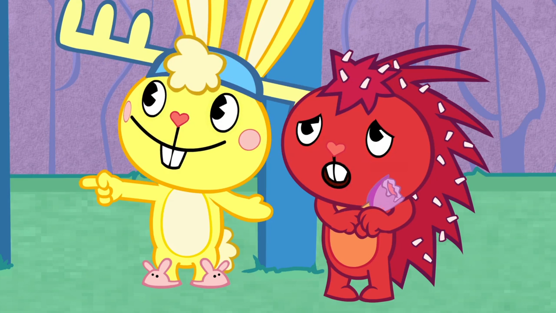 Cuddles Flaky Relationship Happy Tree Friends Wiki Fandom Powered