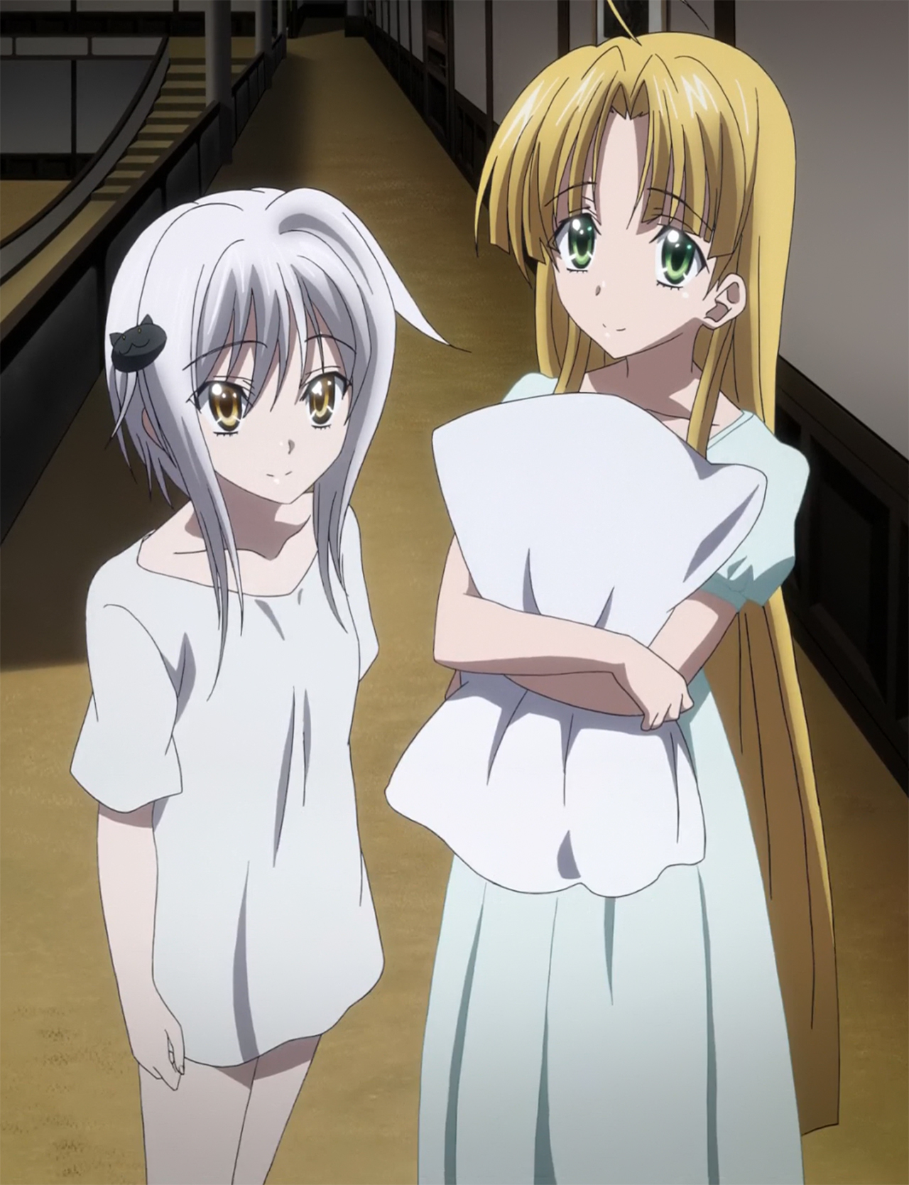 Image Asia And Koneko In Their Nightwear High School Dxd Wiki Fandom Powered By Wikia