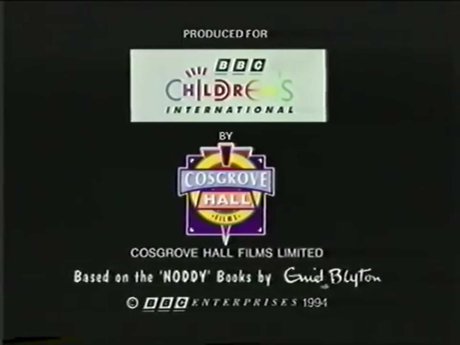 Cosgrove Hall Films/1991 And 1994 Logos | Logopedia | FANDOM powered by Wikia