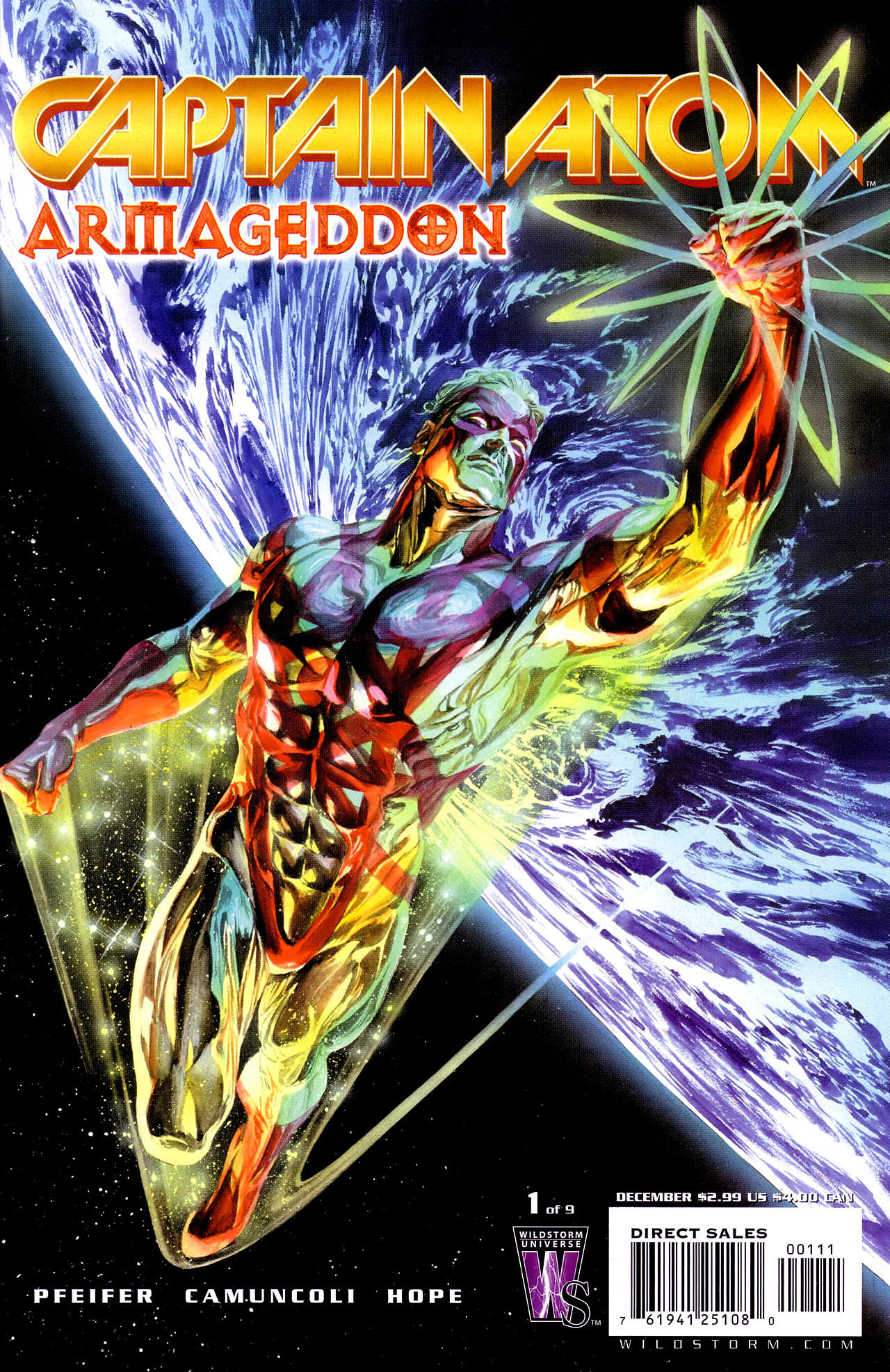 Captain Atom Armageddon Vol 1 1 Dc Database Fandom Powered By Wikia