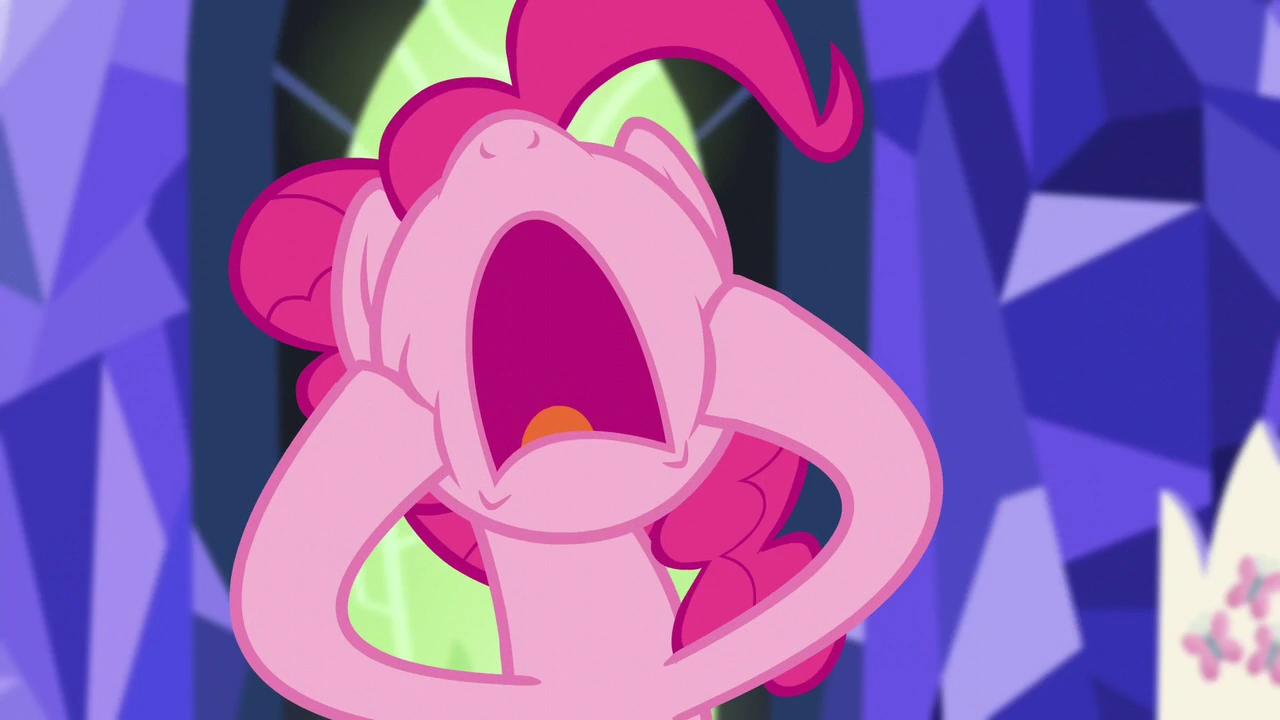 Image - Pinkie Pie screaming in panic S5E3.png | My Little Pony Friendship is Magic Wiki ...