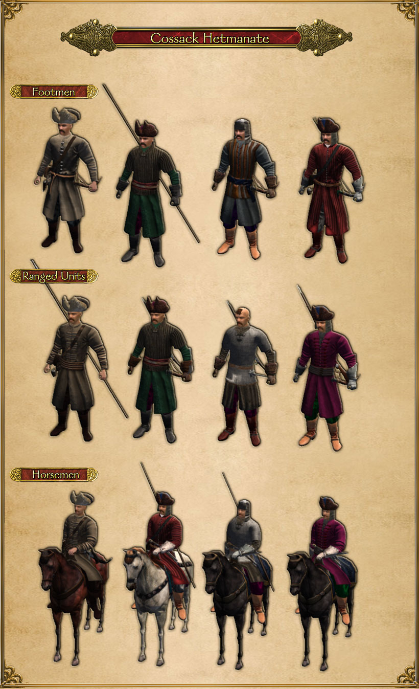 Cossack Hetmanate Mount And Blade Wiki Fandom Powered By Wikia