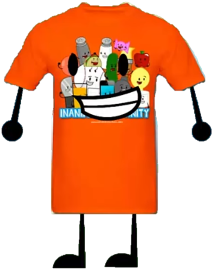 Inanimate Insanity Shirt Object Show 87 Wikia Fandom Powered By Wikia