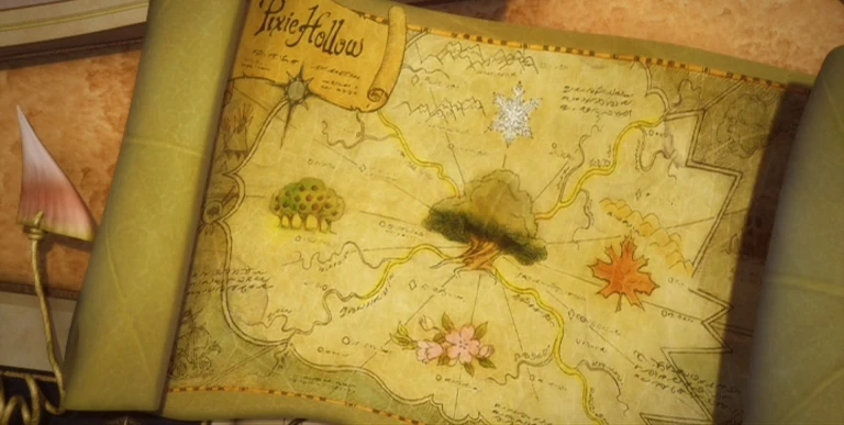 Image - Map-of-pixie-hollow.jpg | OUAR Wiki | Fandom powered by Wikia