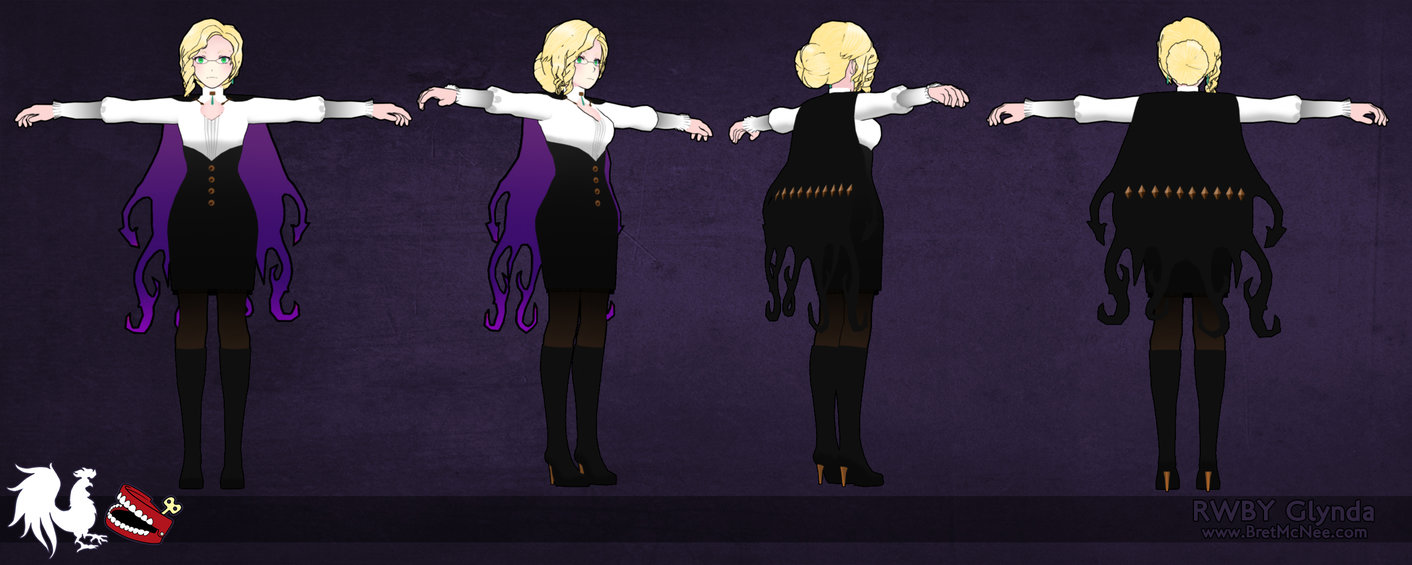 Image Glynda Goodwitch Turaround Renderpng Rwby Wiki Fandom Powered By Wikia