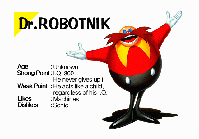 Sonic Team explains why Dr. Robotnik's name changed to Eggman | Page 6 ... Sonic Team explains why Dr. Robotnik's name changed to Eggman | Page 6 ...