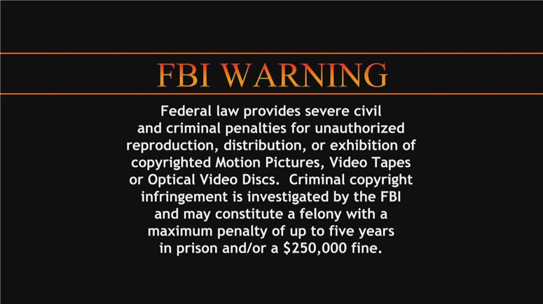 Image Entertainment Warning Screens | The FBI Warning Screens Wiki ... Image Entertainment Warning Screens | The FBI Warning Screens Wiki ...