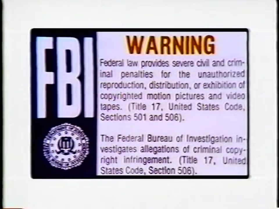 Prism Entertainment Warning Screens | The FBI Warning Screens Wiki ... Prism Entertainment Warning Screens | The FBI Warning Screens Wiki ...