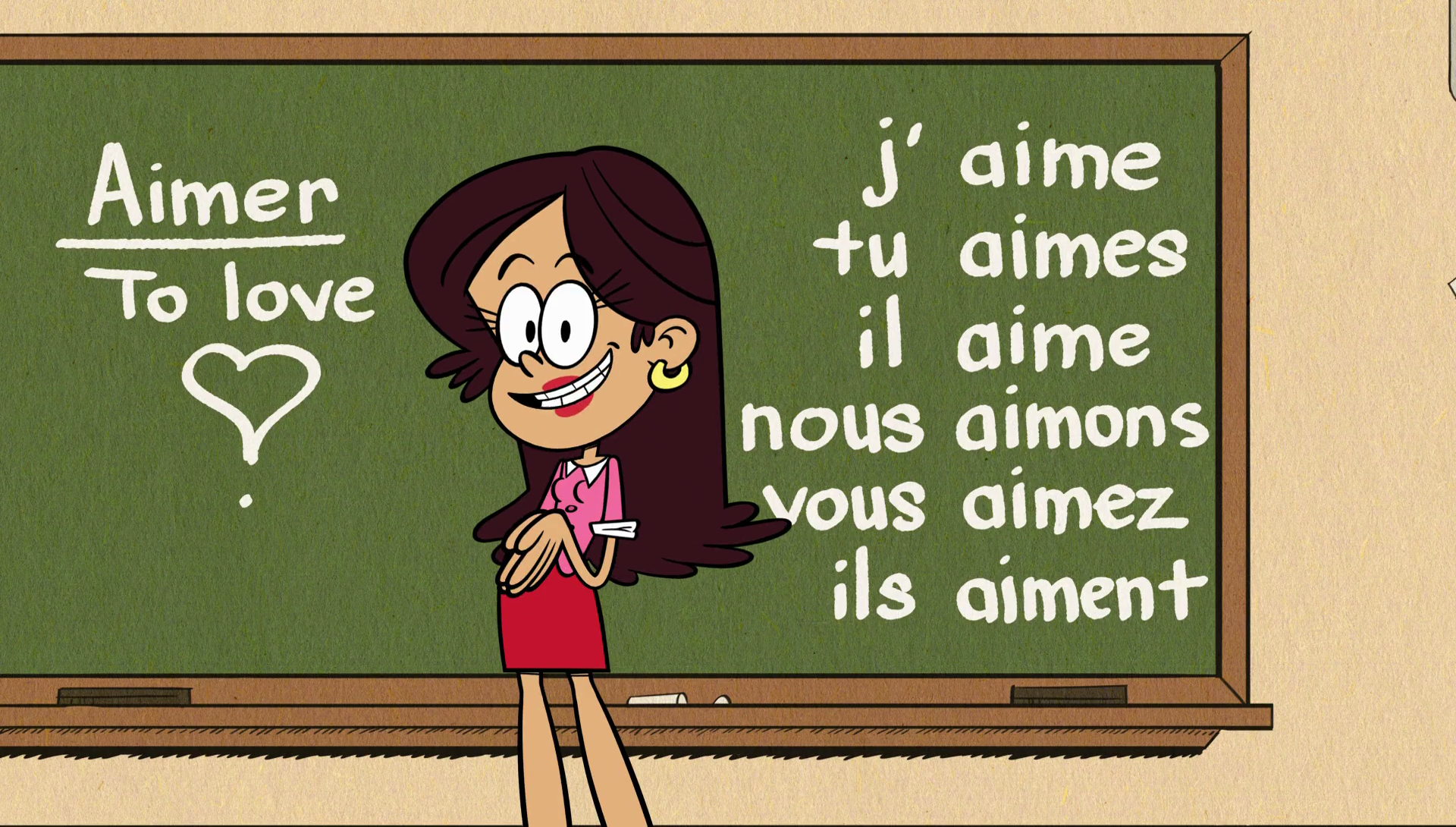 Image S1e26a Ms Dimartino Giving A French Lessonpng The Loud House Encyclopedia Fandom