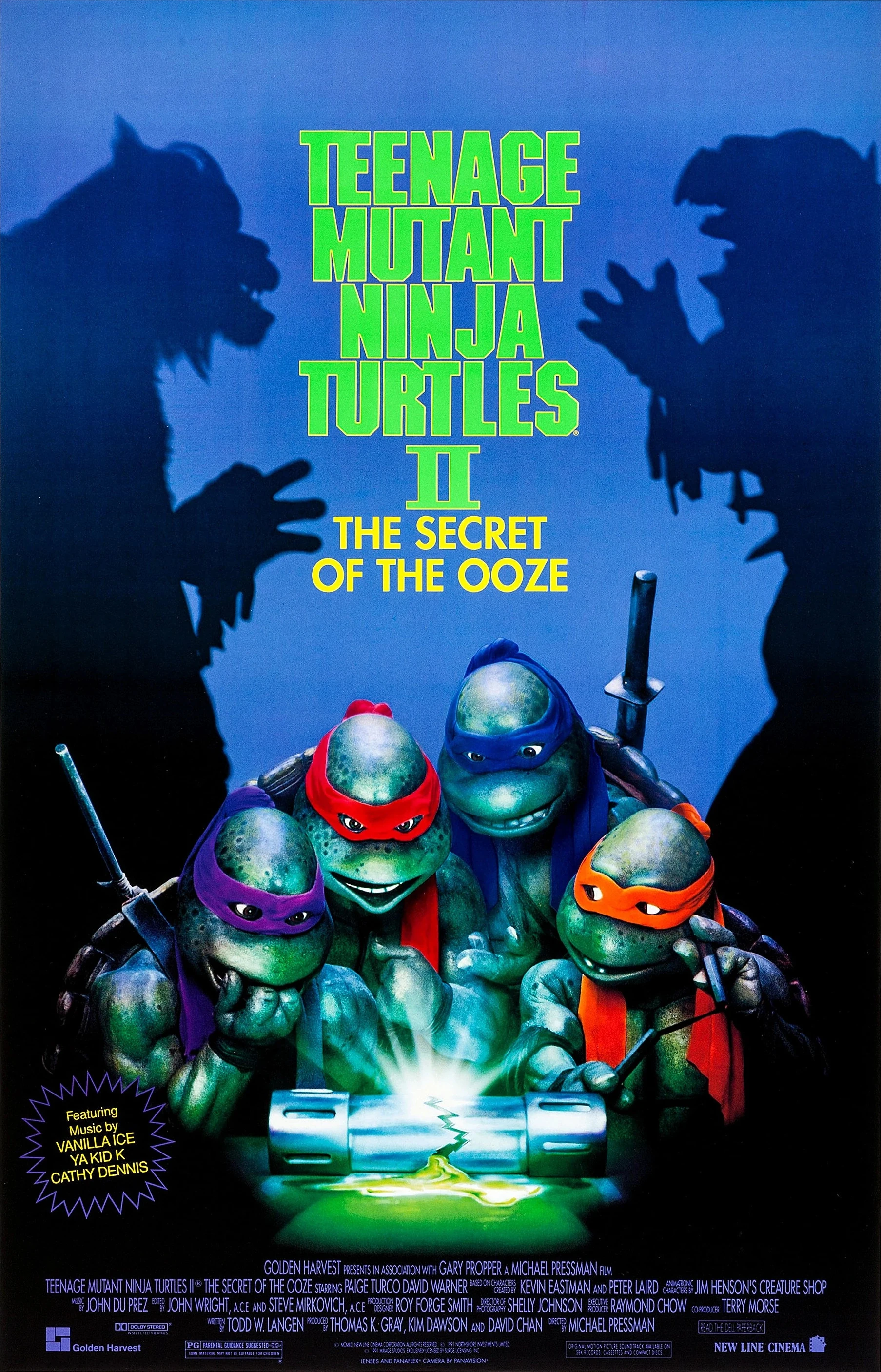 Teenage Mutant Ninja Turtles II: The Secret of the Ooze | TMNTPedia ...