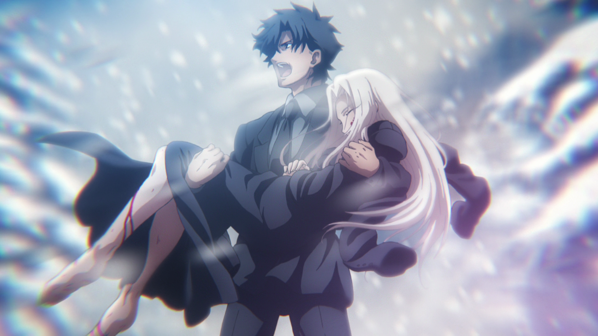 Image Kiritsugu And Iri First Rescuepng Type Moon Wiki Fandom Powered By Wikia