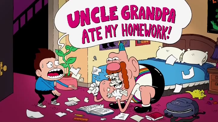 Uncle Grandpa Ate My Homework Uncle Grandpa Wiki Fandom Powered By