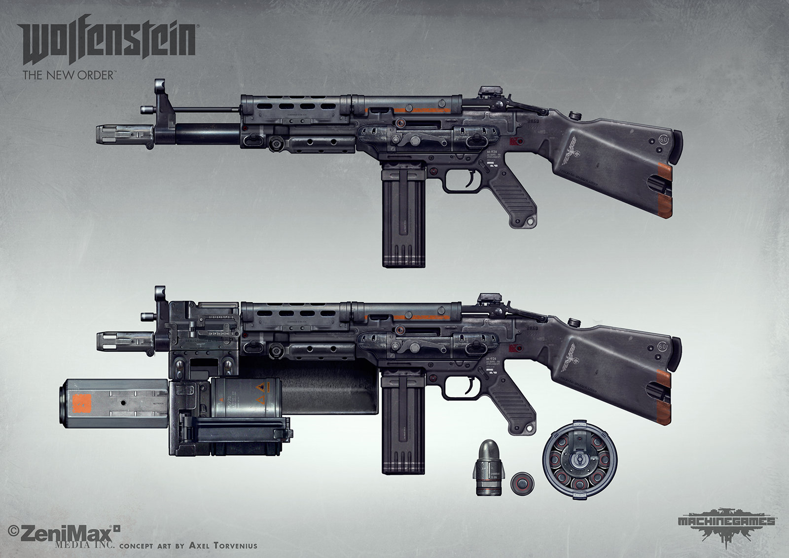 Assault Rifle 1960 | Wolfenstein Wiki | FANDOM powered by Wikia Assault Rifle 1960 | Wolfenstein Wiki | FANDOM powered by Wikia