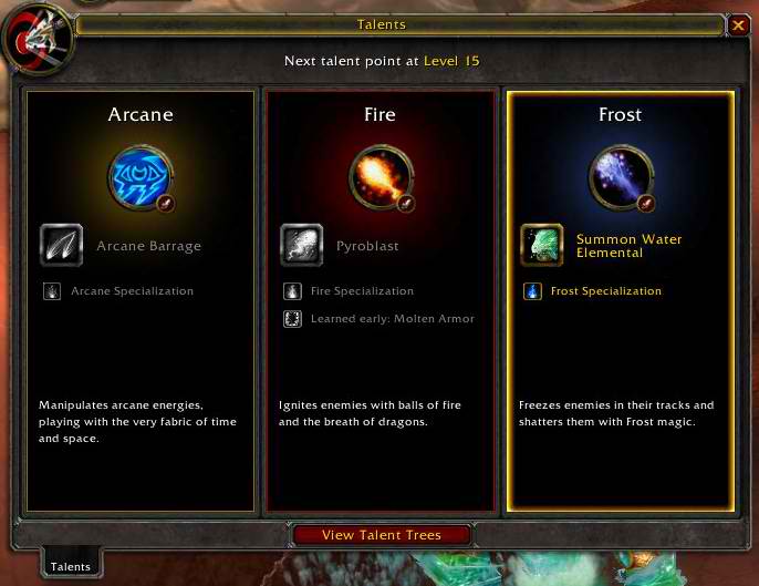 Choosing A Class Specialization Wowwiki Fandom Powered By Wikia