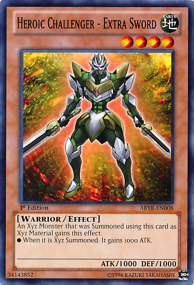 Heroic Challenger Extra Sword Yu Gi Oh Fandom Powered By Wikia