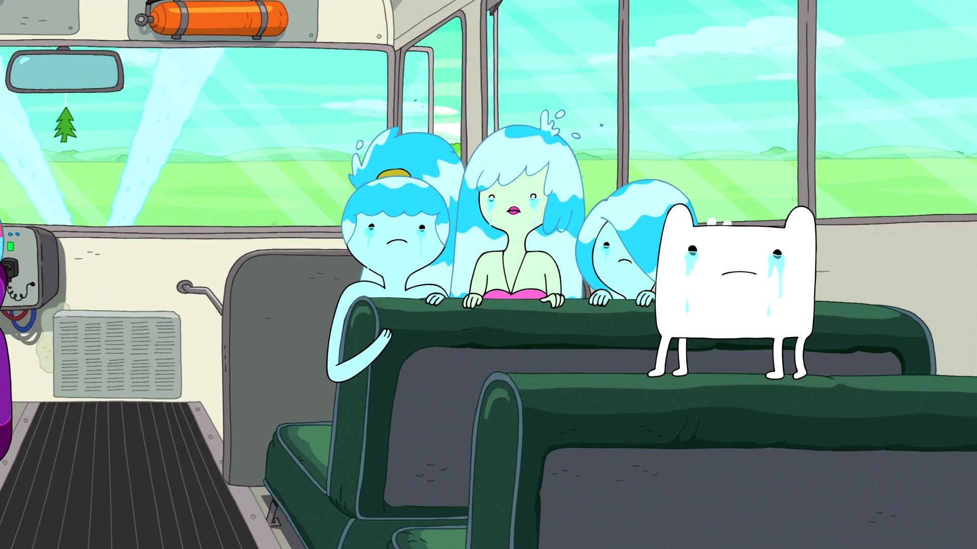 Image - S6e13 Nymphs and Little Dude crying.png | Adventure Time Wiki ...