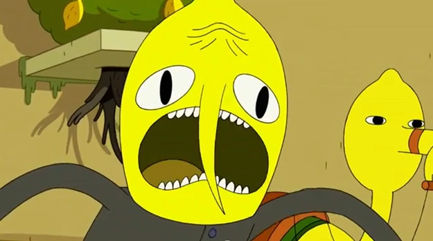 Image - S4e20 Worried Lemongrab screaming closeup.png | Adventure Time ...