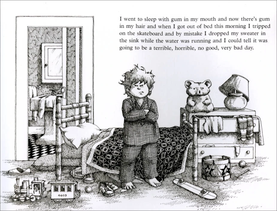 Alexander and the Terrible, Horrible, No Good, Very Bad Day (the book ...