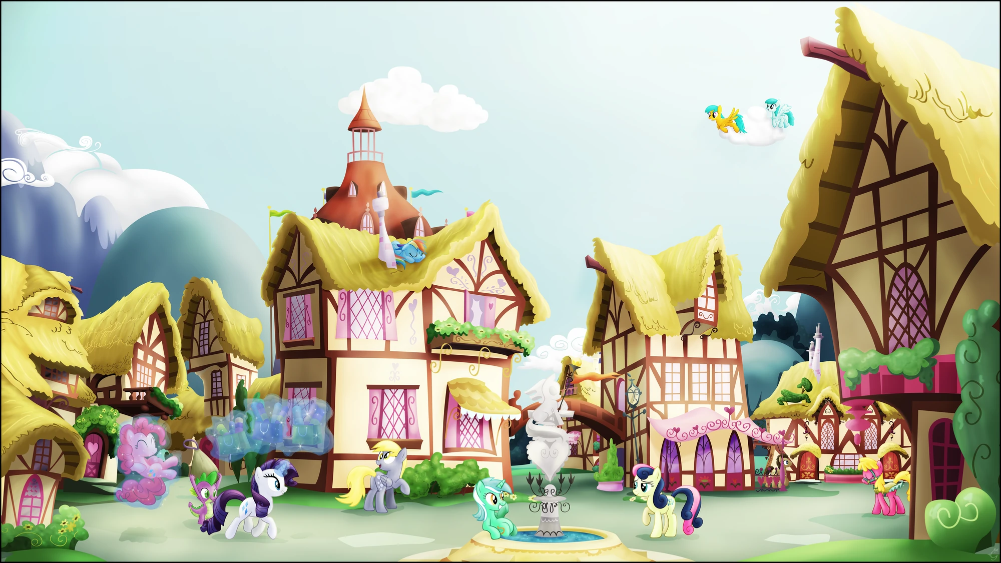 Image - Ponyville.png | All Star Smashers Wiki | FANDOM powered by Wikia