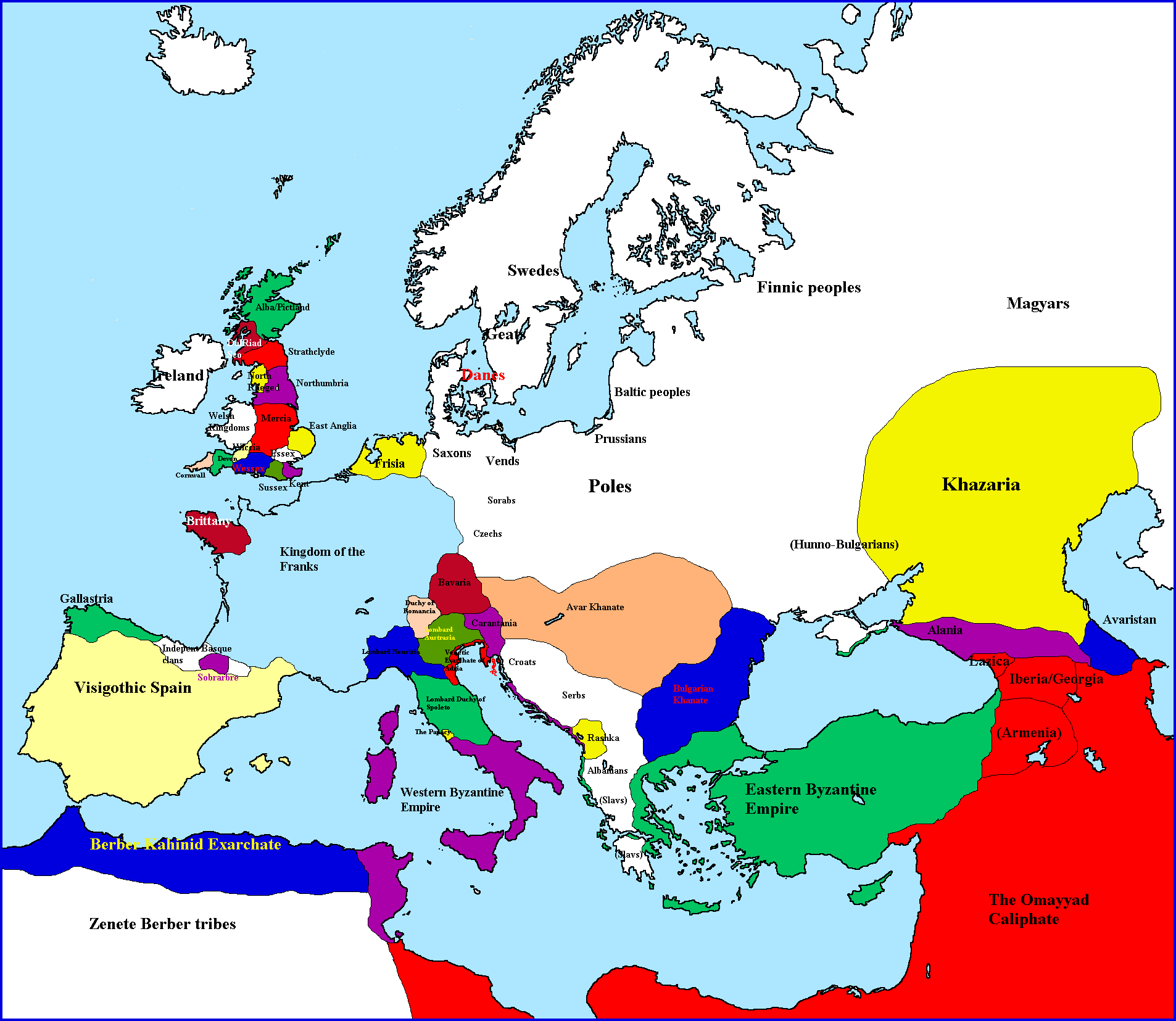 Timeline 700-750 (Interference) | Alternative History | Fandom powered ...