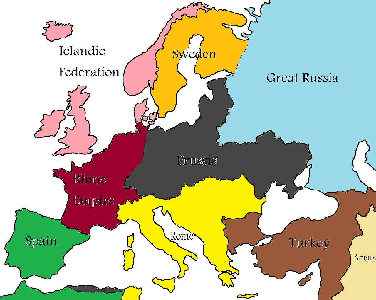 Image - Prussian Empire in Europe.png | Alternative History | FANDOM ...