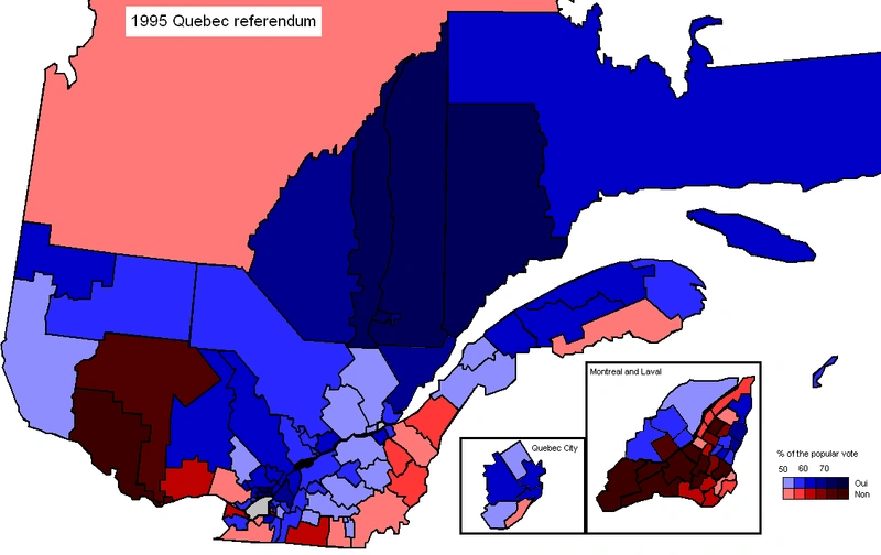 Quebecois independence referendum, 1995 (QC) | Alternative History ...