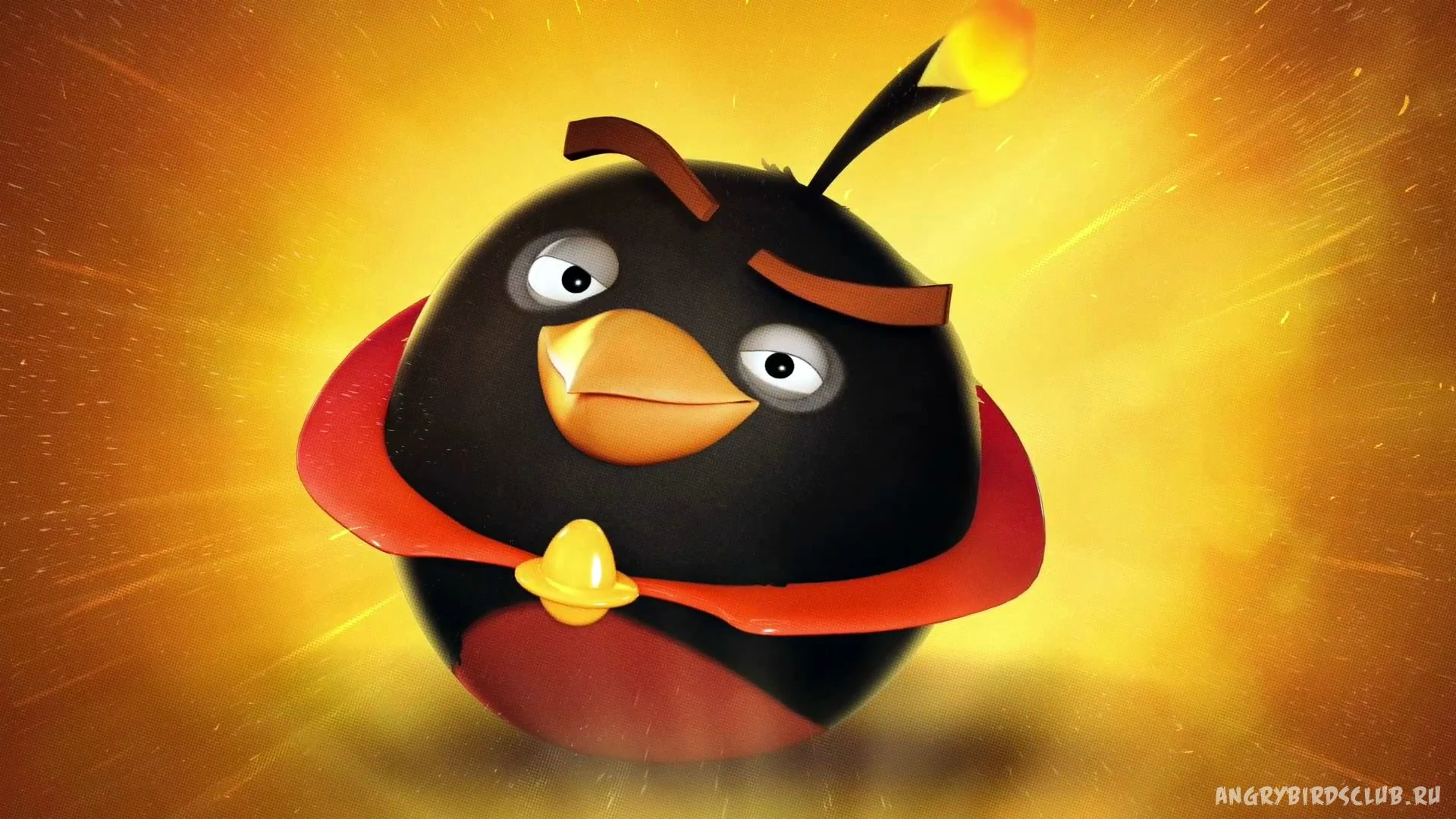 Imagen - Angry-birds-space-ka-boom-bomb-black-bird-iphone-wallpaper.jpg ...