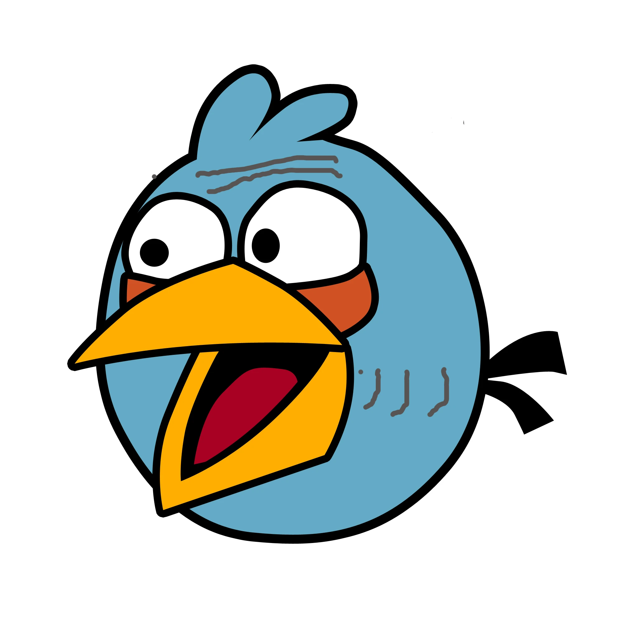Image - Angry birds blue bird by darrentaxi-d4gat1b.jpg | Angry Birds ...