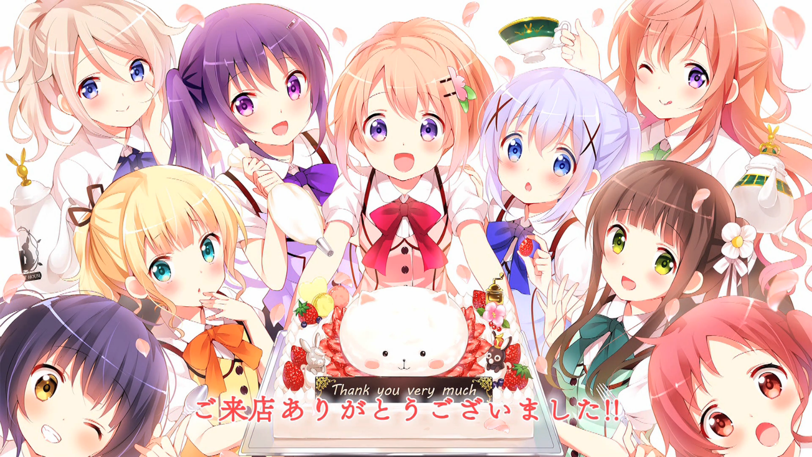 Image Gochiusa 2 End Card 12png Animevice Wiki Fandom Powered By Wikia