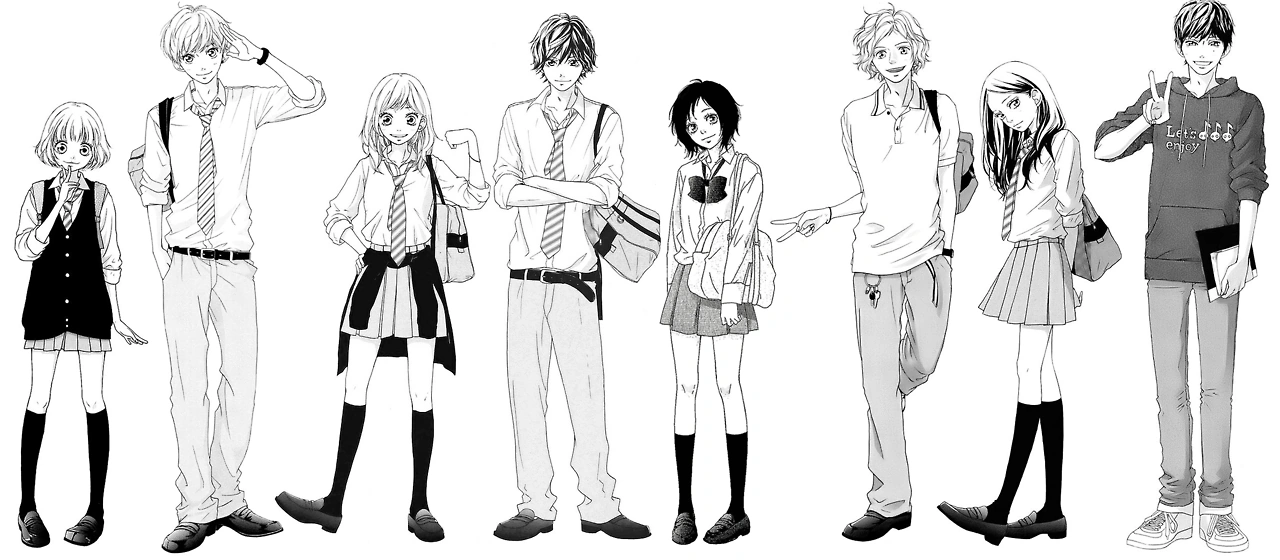 Image - Ao Haru Ride Characters.png | Ao Haru Ride Wiki | FANDOM ...