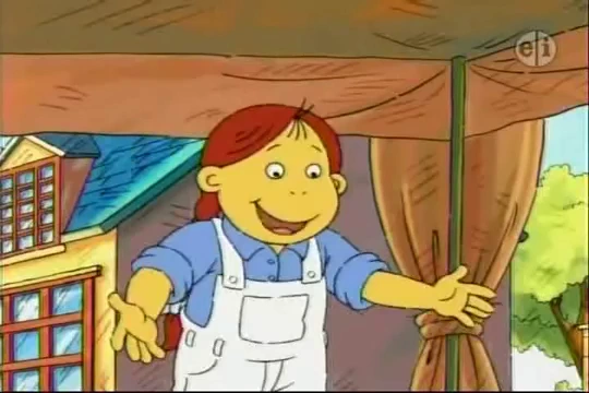 Image - Muffy Crosswire in White Overalls.png | Arthur Wiki | FANDOM ...