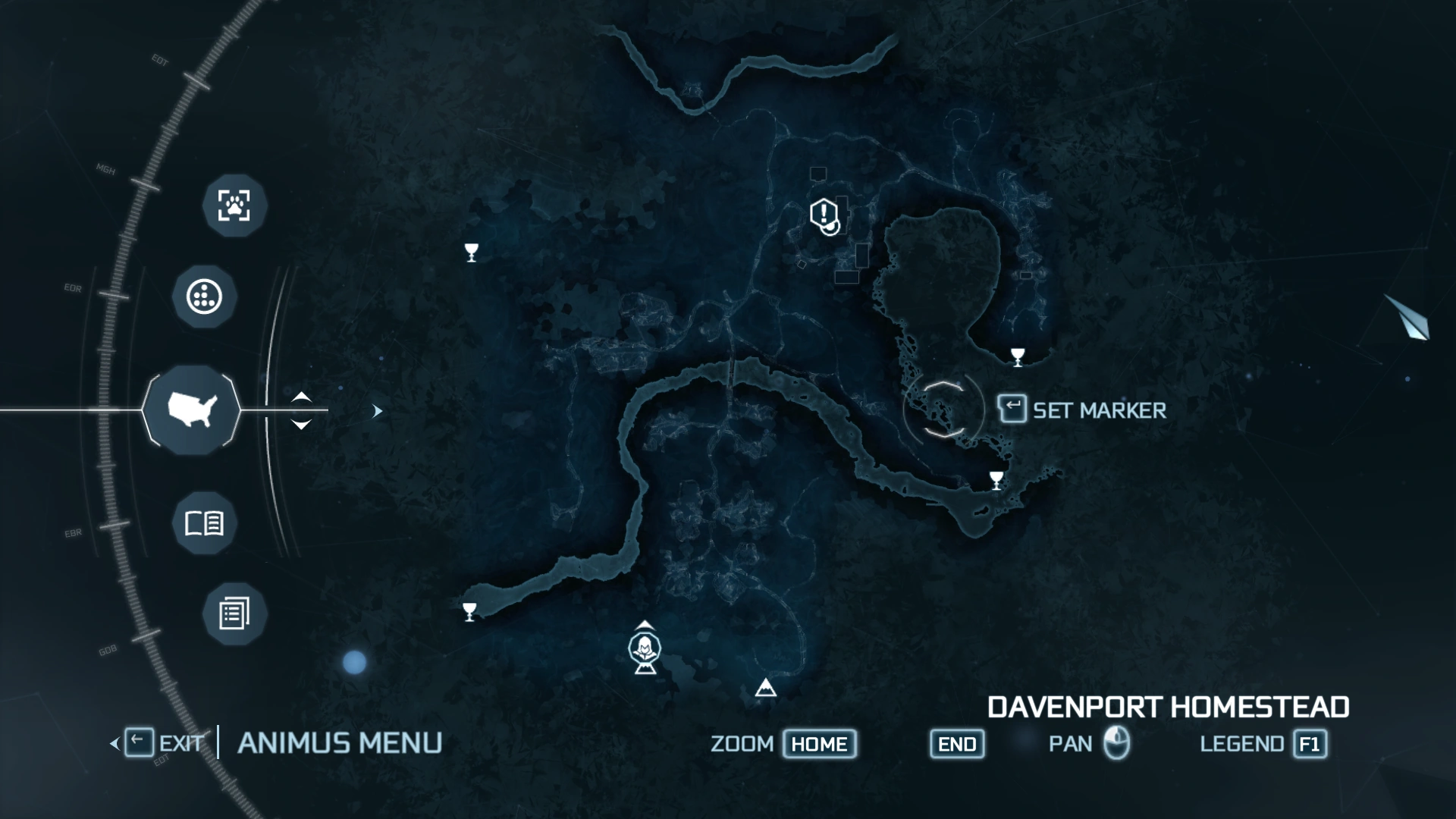 Image - AC3 Homestead Map.png | Assassin's Creed Wiki | FANDOM powered ...