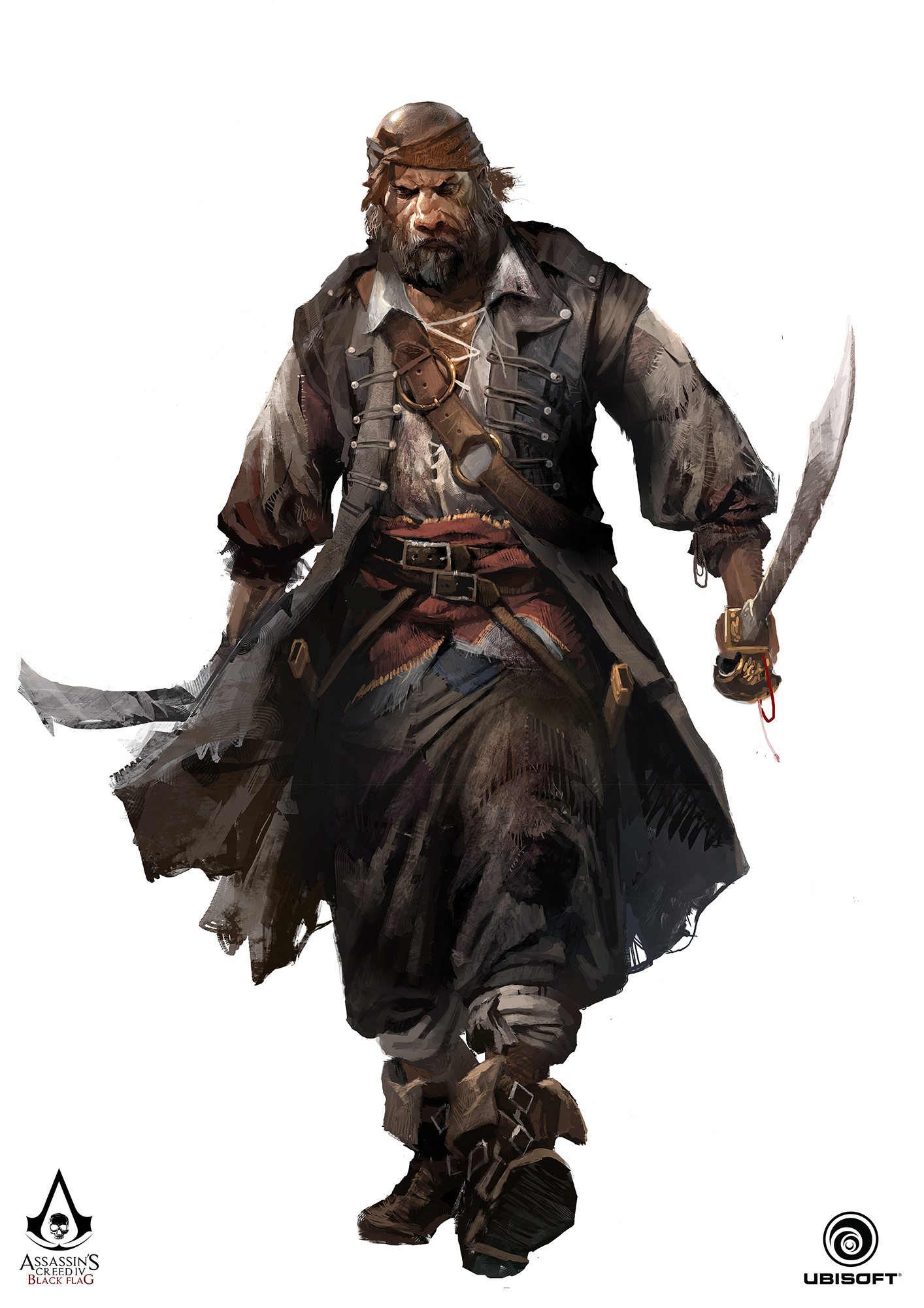 Image Ac4 One Eyed Pirate Concept Art Assassins Creed Wiki Fandom Powered By Wikia