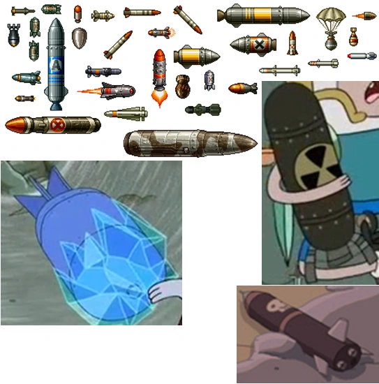 Image - Weapons in Mushroom War.PNG | Adventure Time Fan Ficton Wiki ...