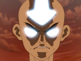 Image - Angry Aang in Avatar State.png | Avatar Wiki | FANDOM powered ...