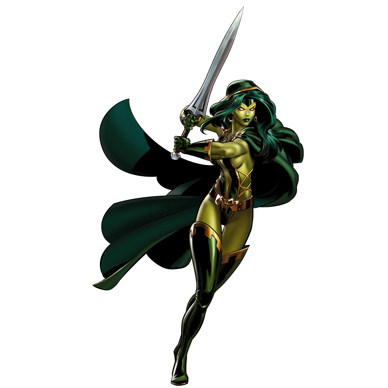 Image - Gamora Portrait Art.png | Marvel: Avengers Alliance Wiki ...