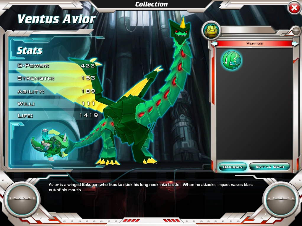 Image - Ventus Avior Stats.PNG | Bakugan Wiki | Fandom powered by Wikia