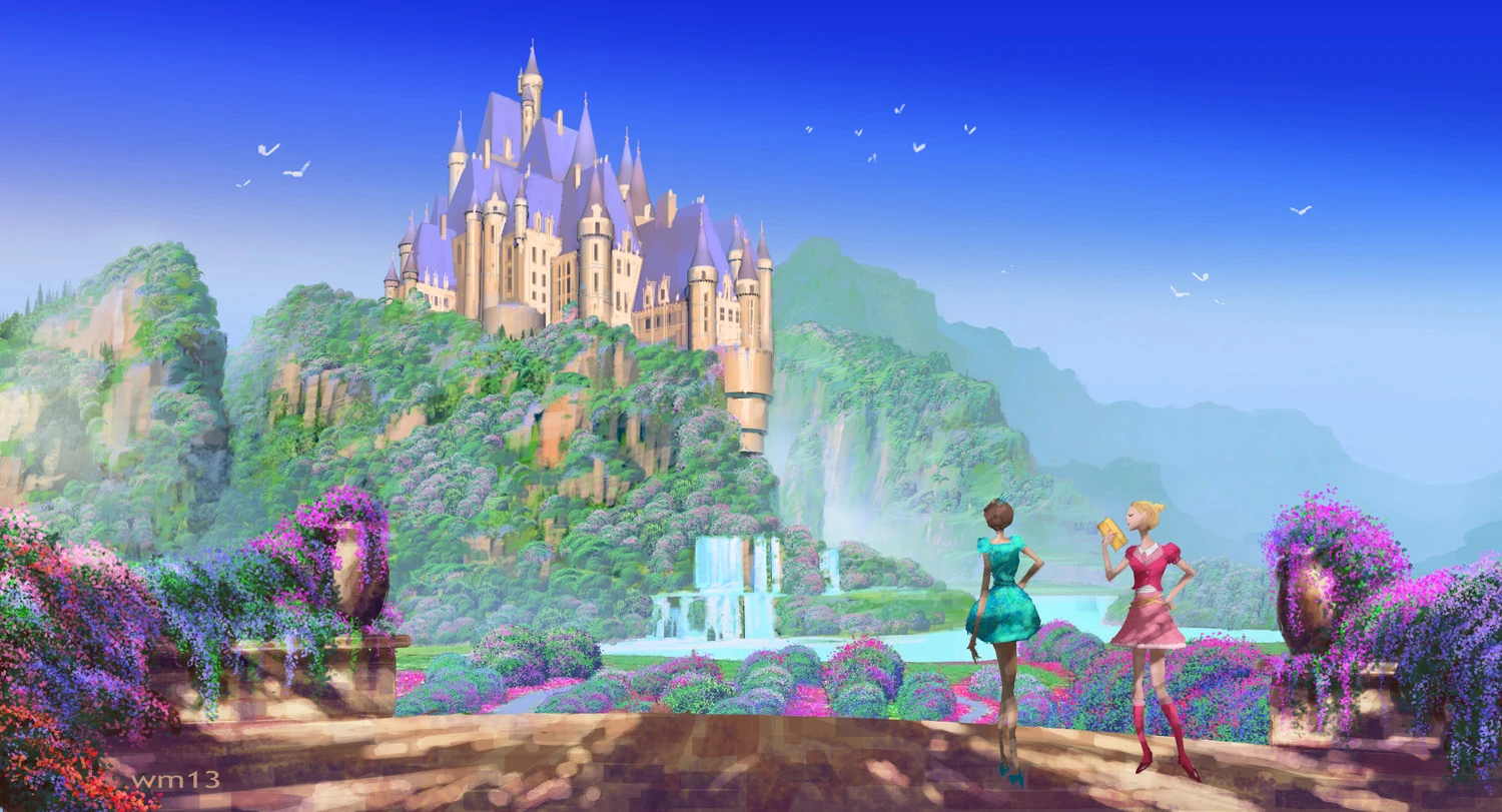 Image - Barbie Princess Charm School Concept Art 16.jpg | Barbie Movies ...