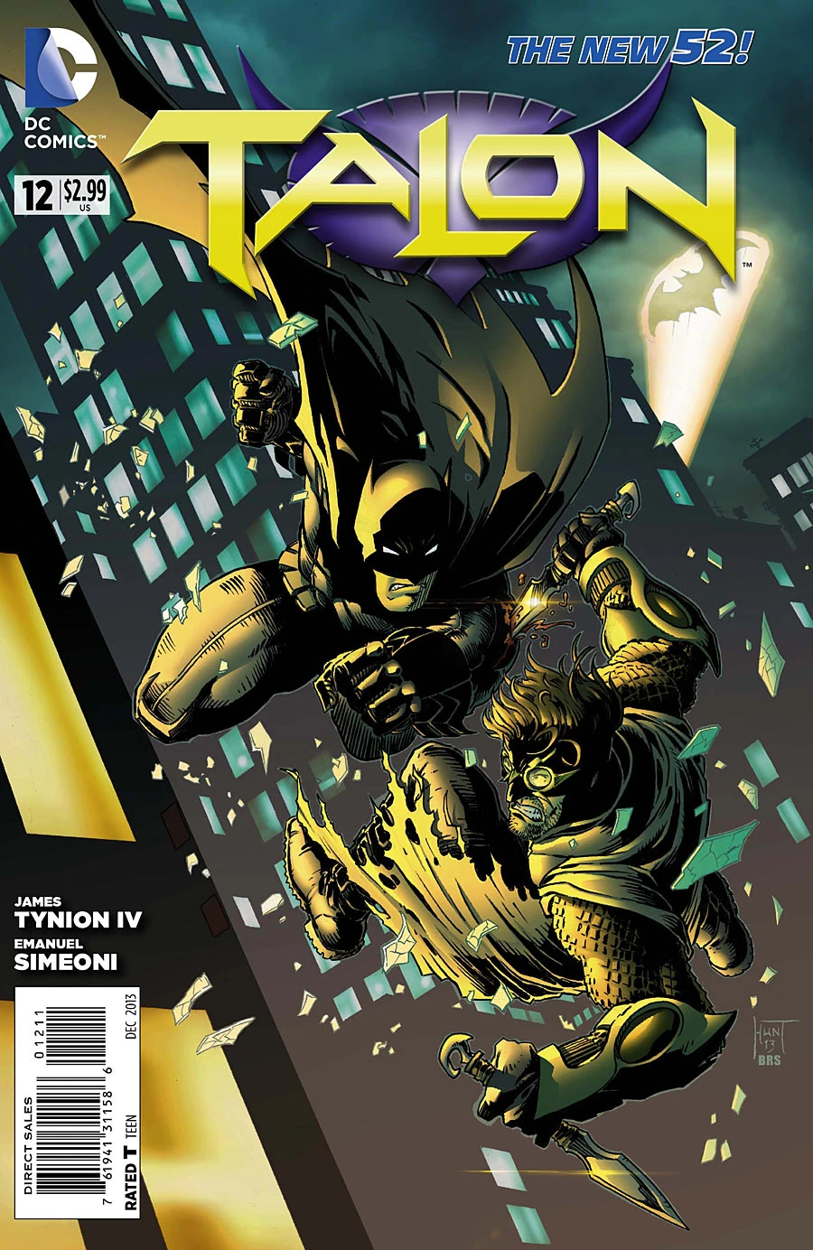 Talon Issue 12 | Batman Wiki | FANDOM powered by Wikia