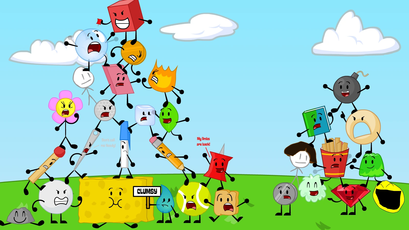 Image - BFDI pyramids.png | Object Shows Community | FANDOM powered by ...