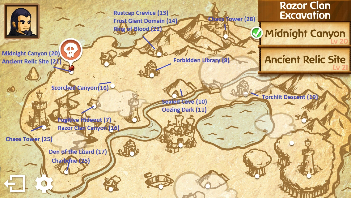 Battleheart Legacy Map - anfasr