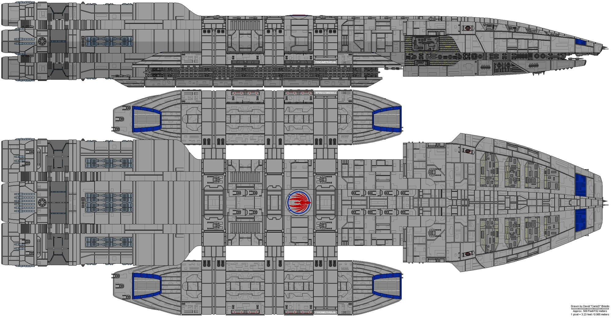 Battlestar Prometheus (Nova Class) | Battlestar Prometheus Wiki ...