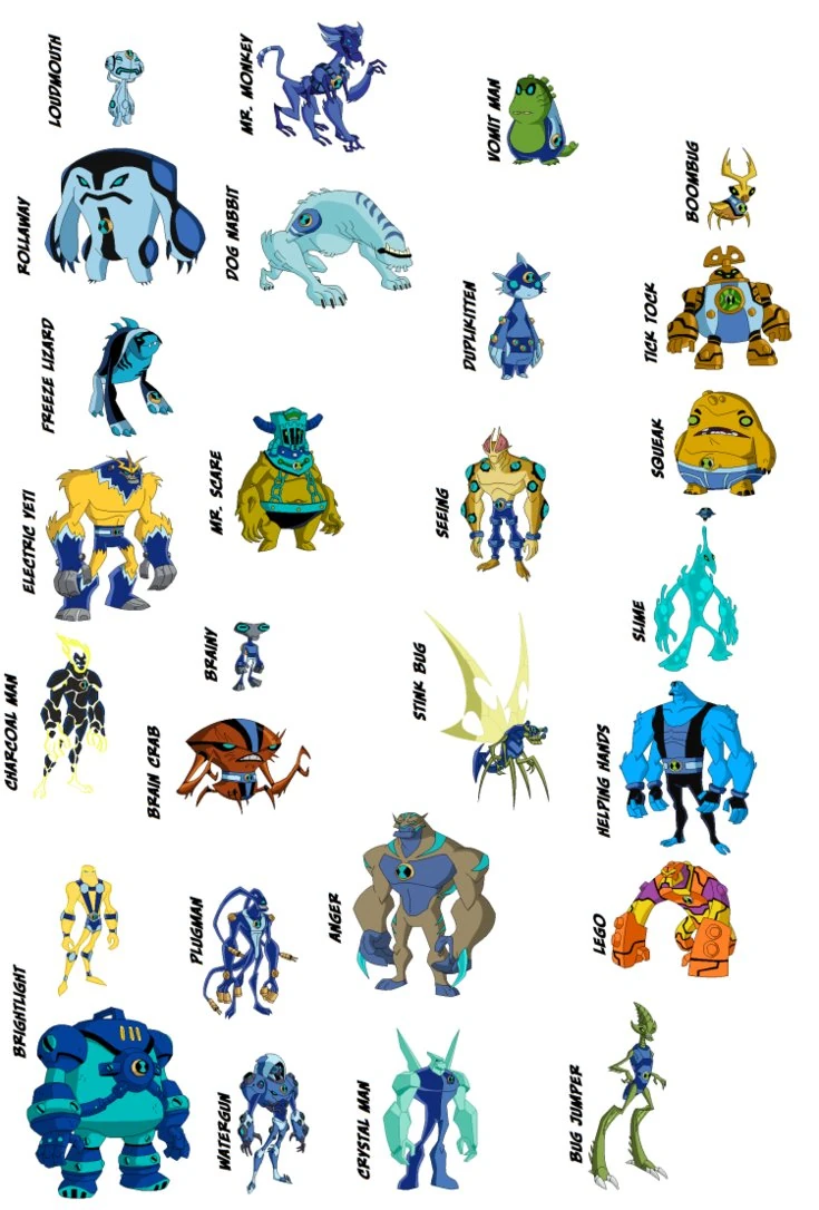 Image - Ben 23 Aliens.jpeg | Ben 10 Fan Fiction Wiki | FANDOM powered ...