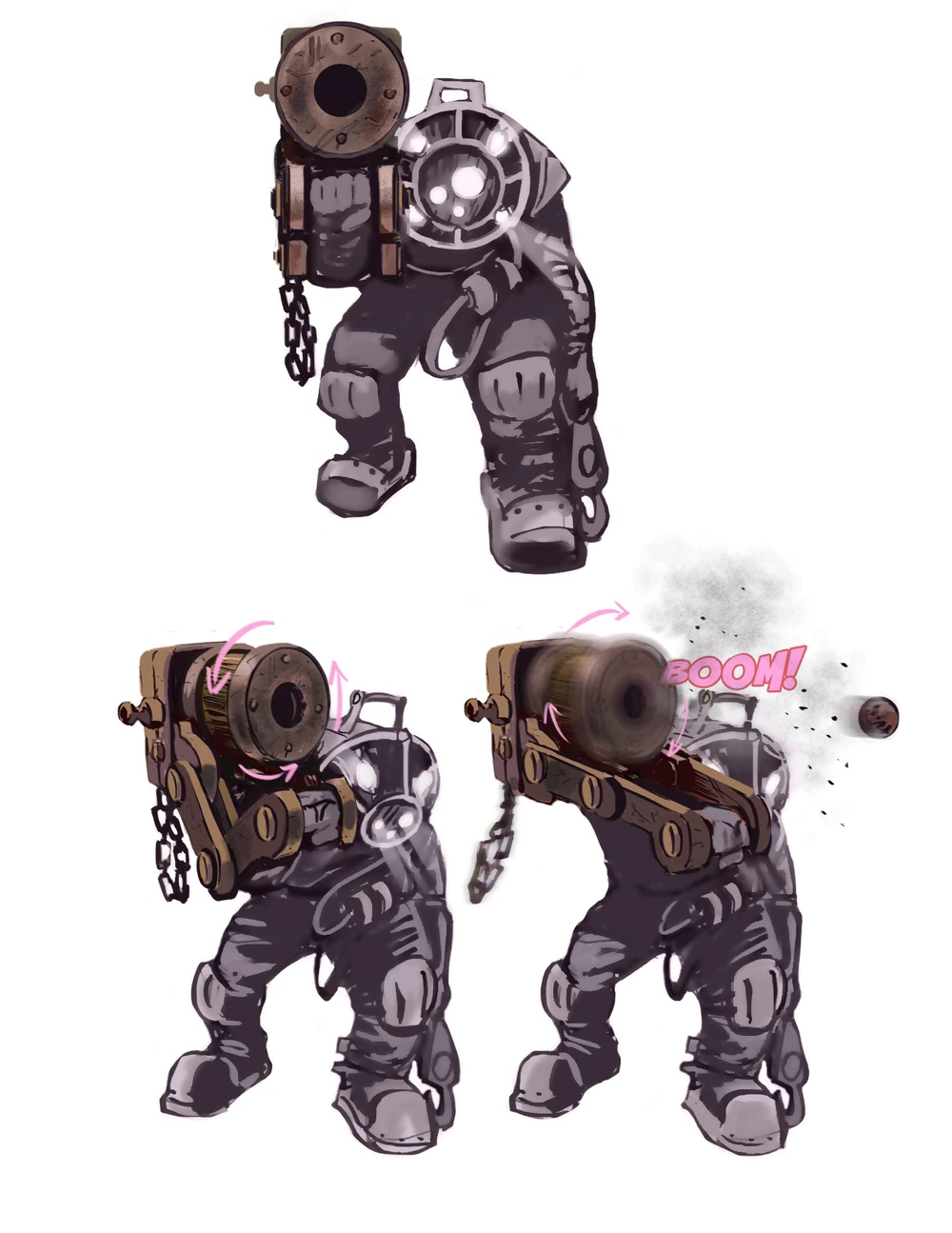 Design a better Big Daddy (Bioshock) | SpaceBattles