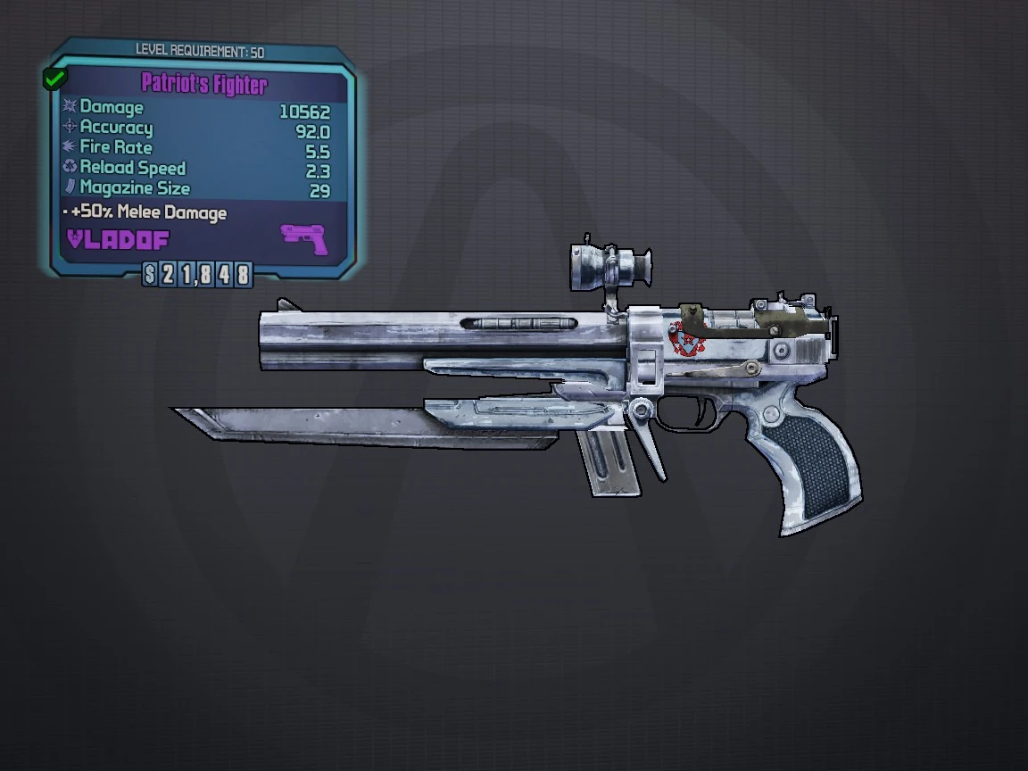 Image - Vladof.Patriots.Fighter.jpg | Borderlands Wiki | Fandom powered ...