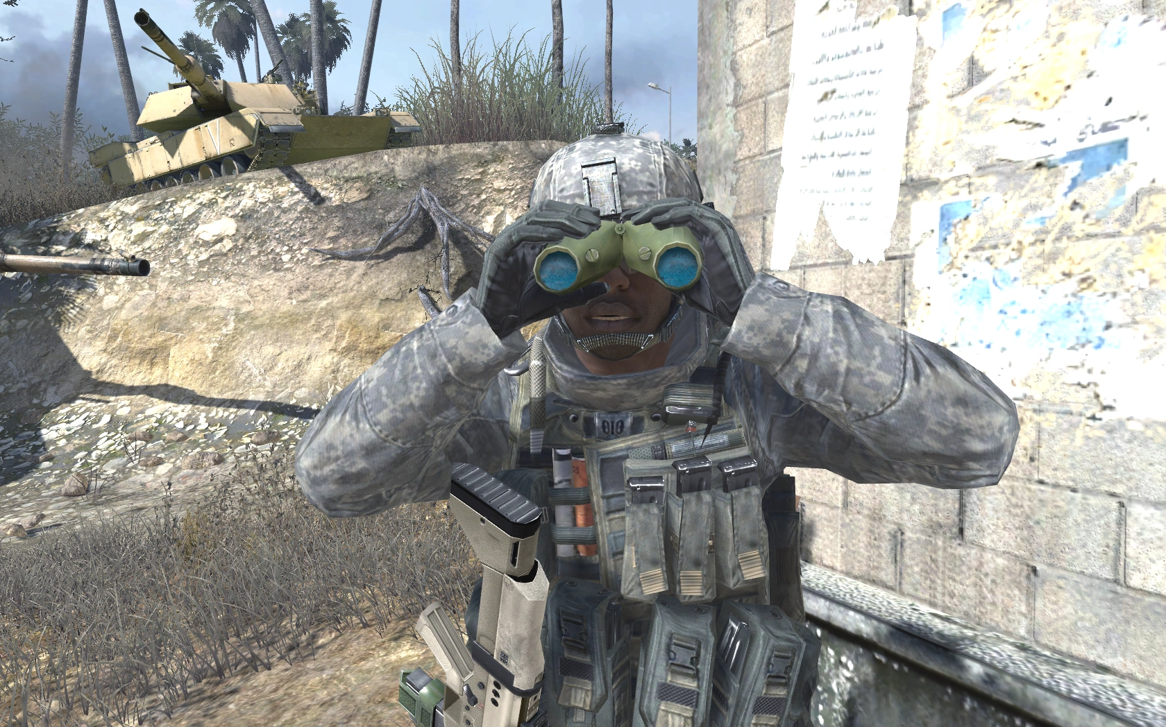 Image - Ranger using binoculars Team Player MW2.png | Call of Duty Wiki ...